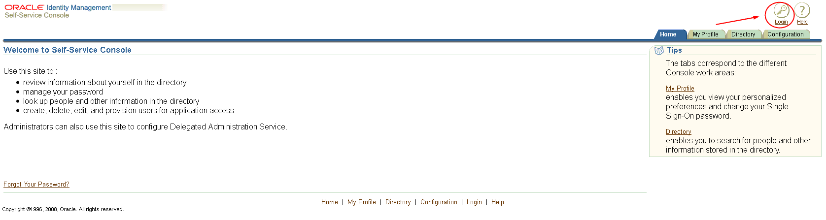 Create a readonly LDAP Bind DN with Oracle OID | Insightful Life